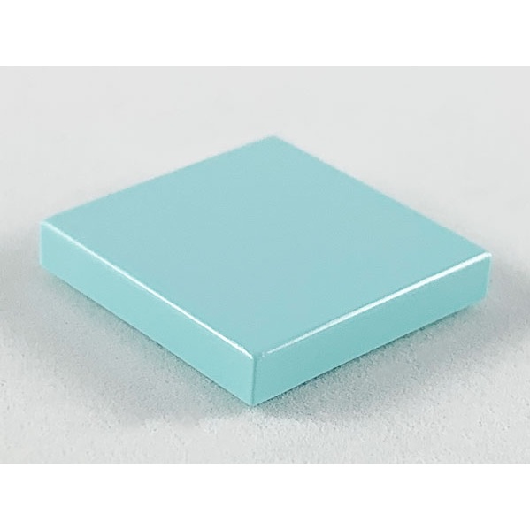[BRiCKEM] 3068b LEGO Spare Loose Part Tile 2x2 With Groove ( Aqua ...