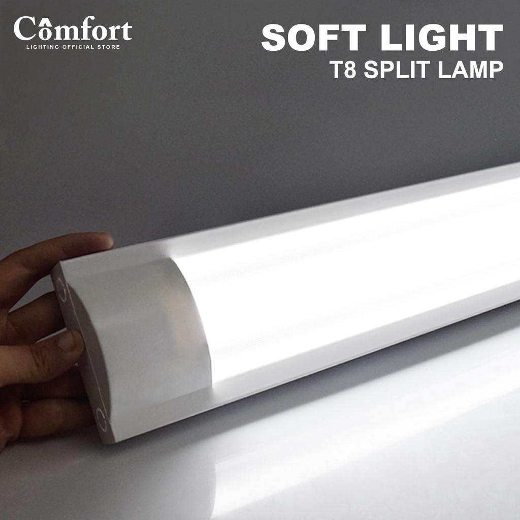 2ft 4ft T8 Casing Fitting Single / Double Light Tube Fitting | Shopee ...