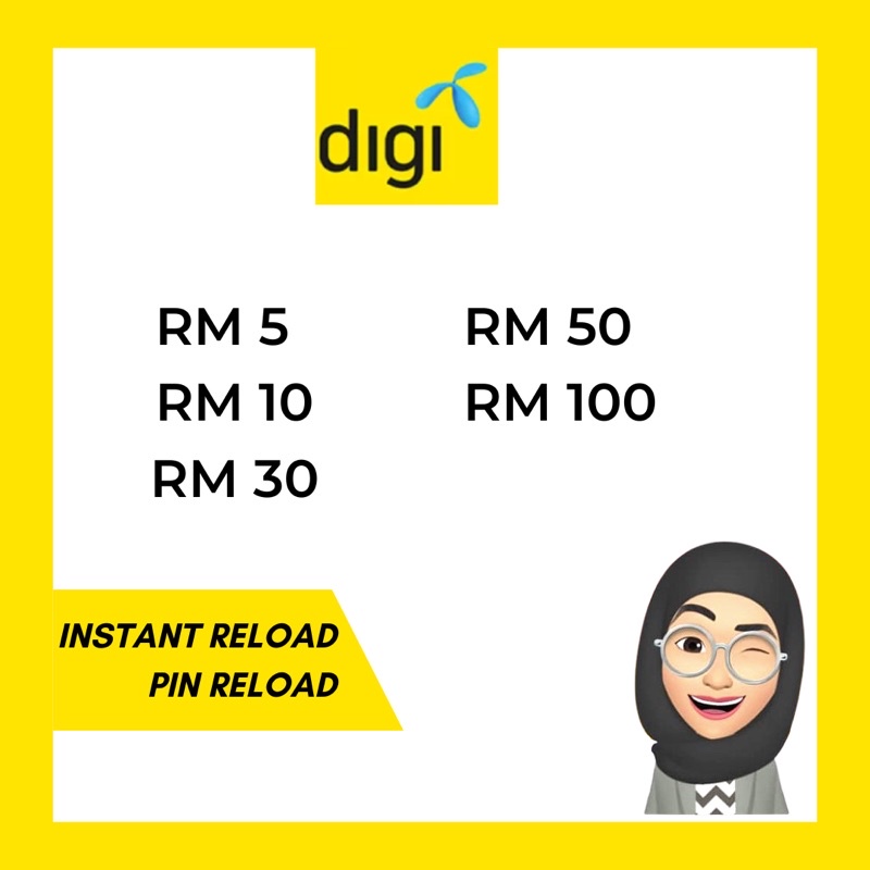 🔥HOT SALES🔥 DIGI PREPAID | Shopee Malaysia