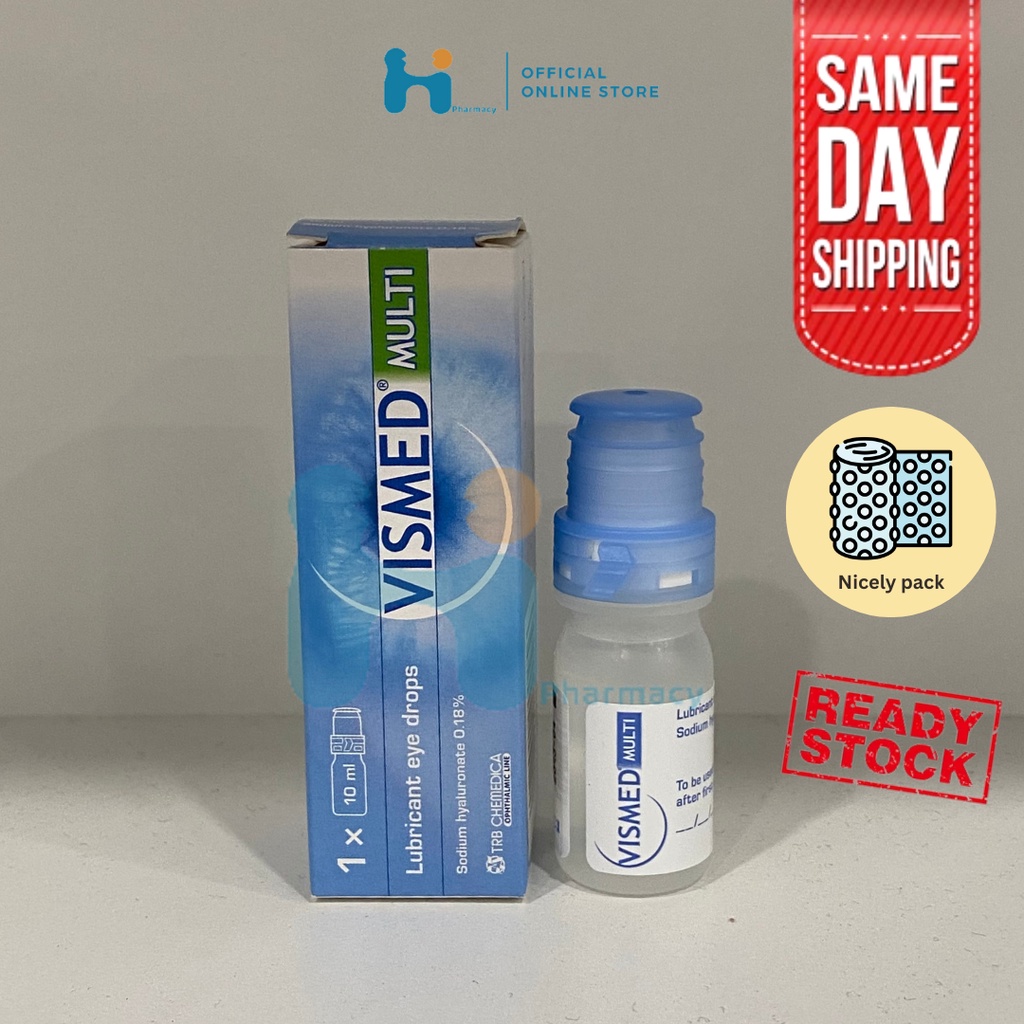 VISMED Multi Lubricant Eye Drops 10ml | Shopee Malaysia