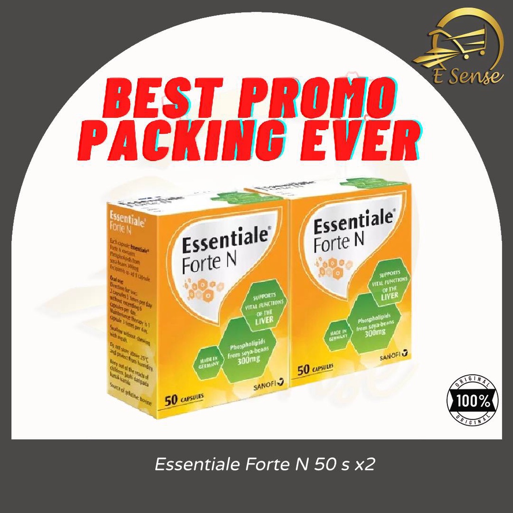 [E SENSE] Essentiale Forte N 50 s x2 EXPIRE DATE: 31/08/2023 | Shopee ...