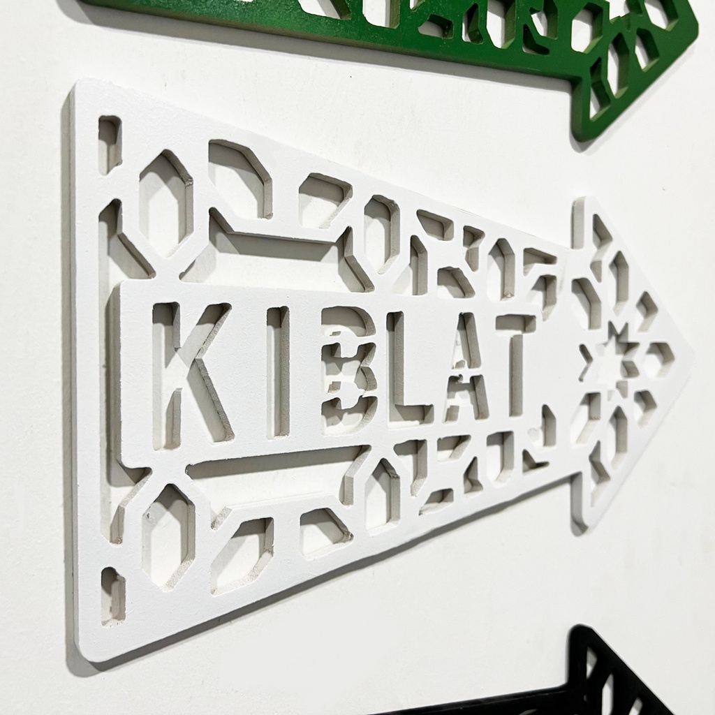 Dezayn Penunjuk Arah Kiblat KL-V1 Tanda Arah Home Deco Wall Decoration ...