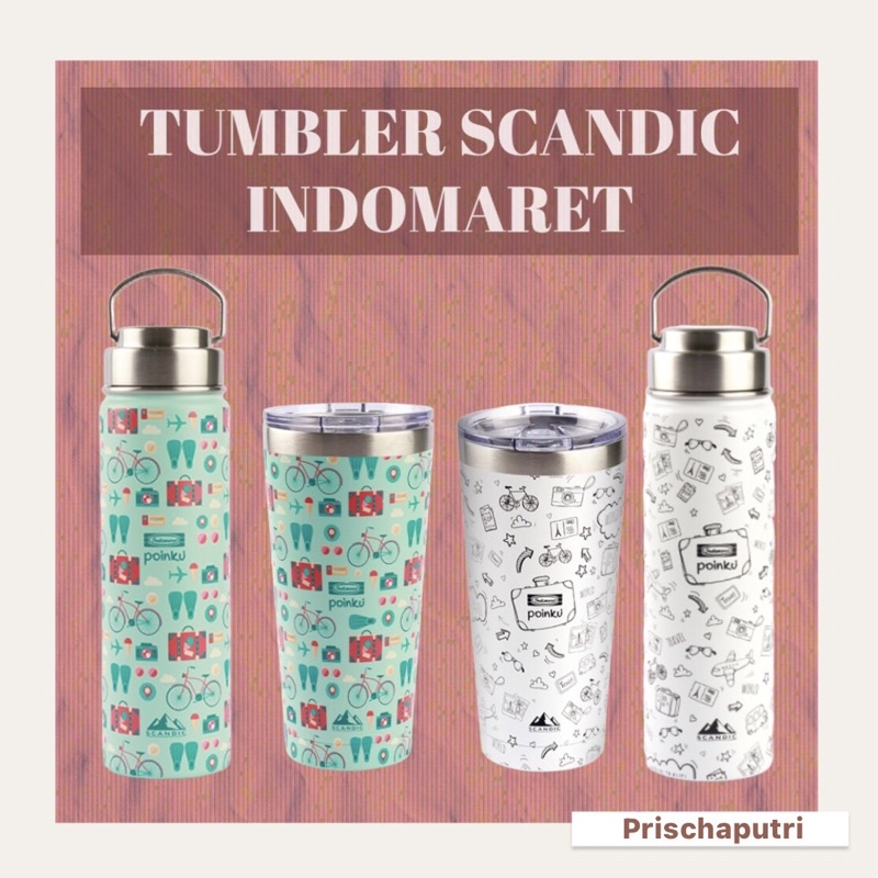 TERMOS Tumbler SCANDIC INDOMARET POINKU - TUMBLR 500ml - Thermos 660ml ...
