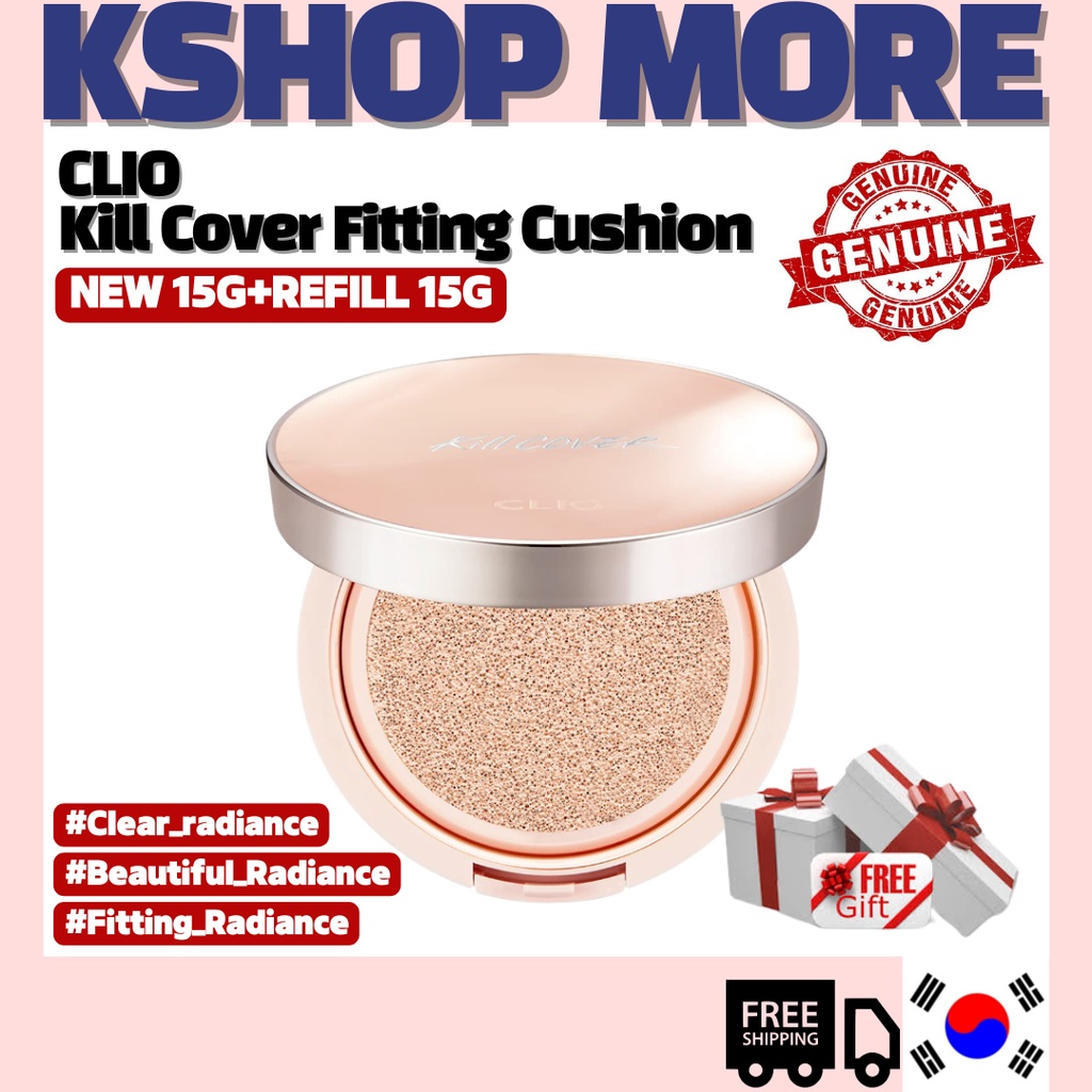 CLIO Kill Cover Glow Fitting Cushion (+Refill) / Korean Makeup , Best ...
