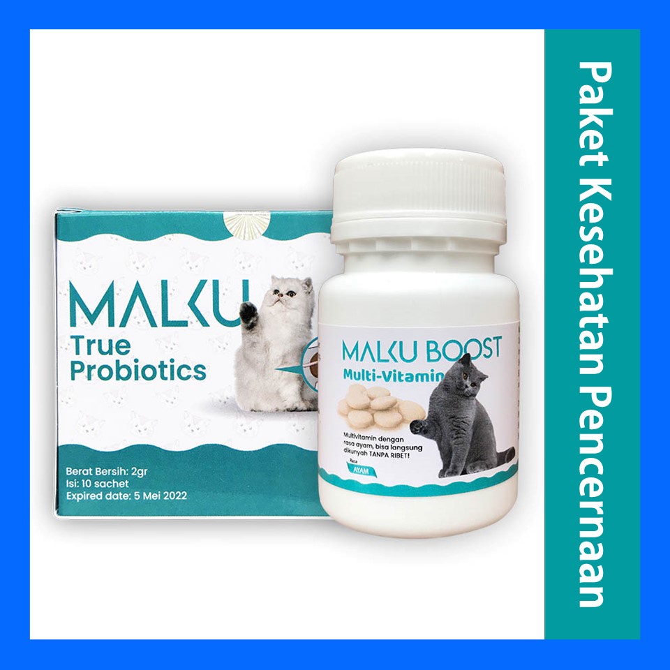 Malku Body Immunity & Sensitive Cat Digestion Package - MALKU Vitamin ...