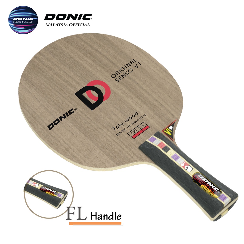 Donic Original Senso V1 Aggressive Dynamic Powerful Table Tennis Blade ...