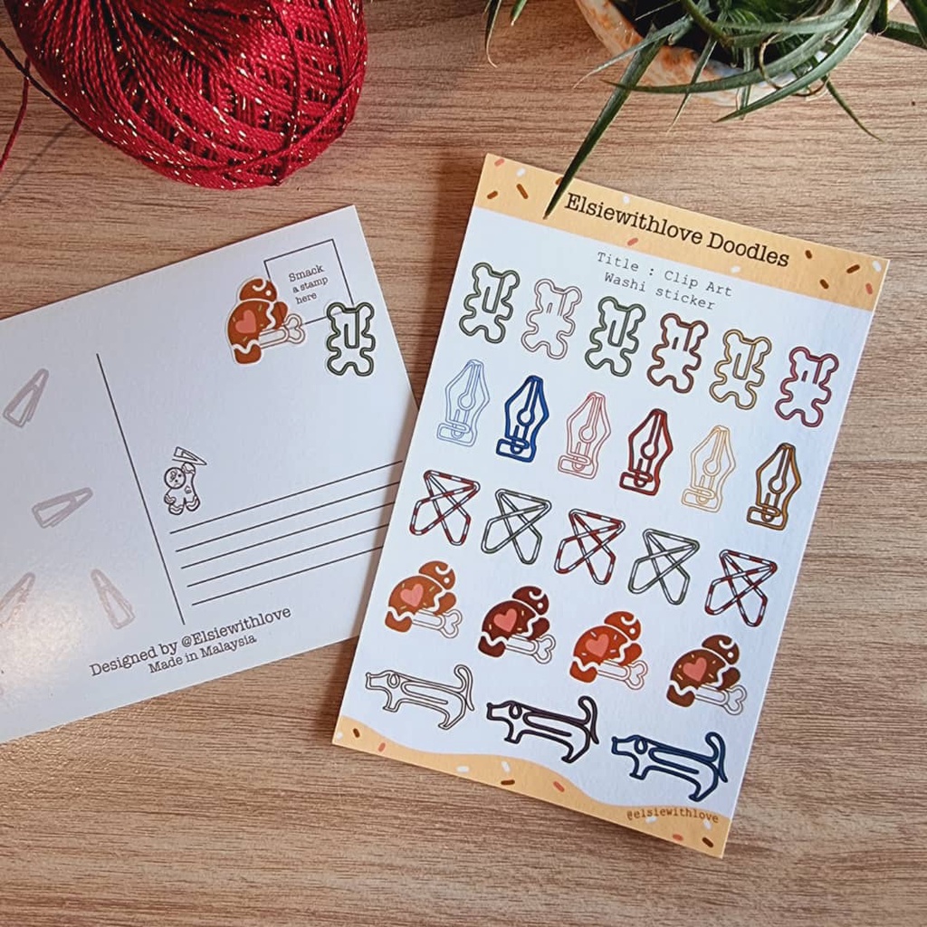 [STICKER SHEETS] - Clip Art | Elsiewithlove | Shopee Malaysia
