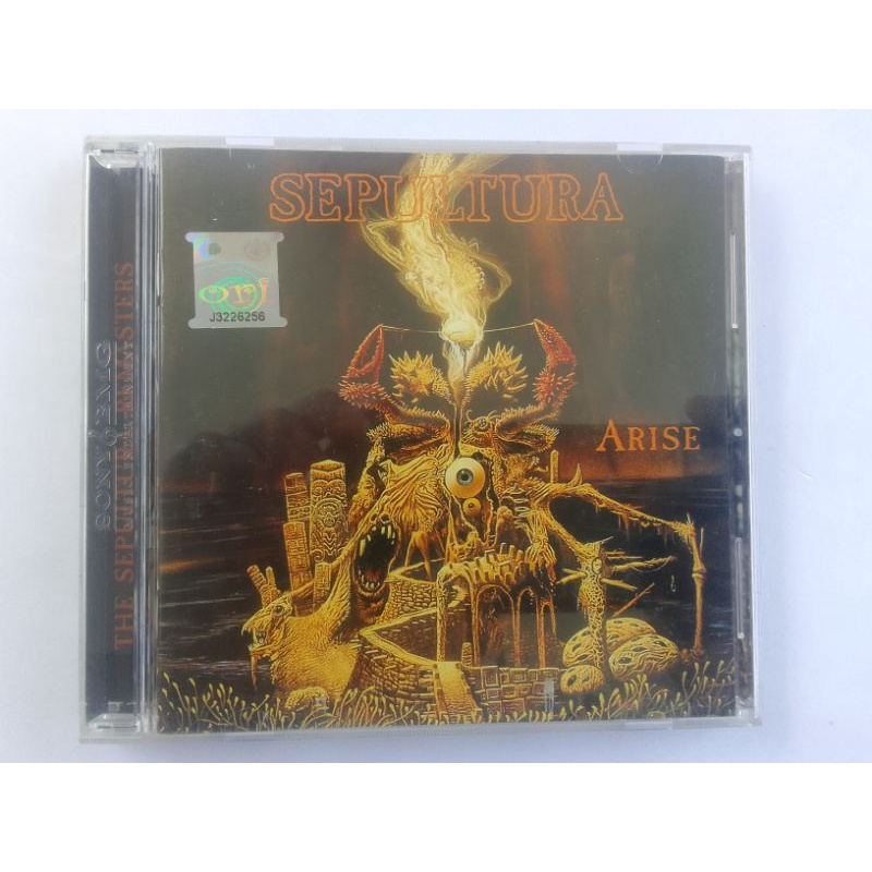 Like new CD Sepultura -Arise 1997 ( Remastered) | Shopee Malaysia