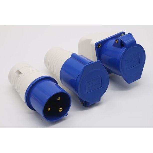 Hcm-3-phase industrial socket plug 16A, 32A IP44/IP67 | Shopee Malaysia