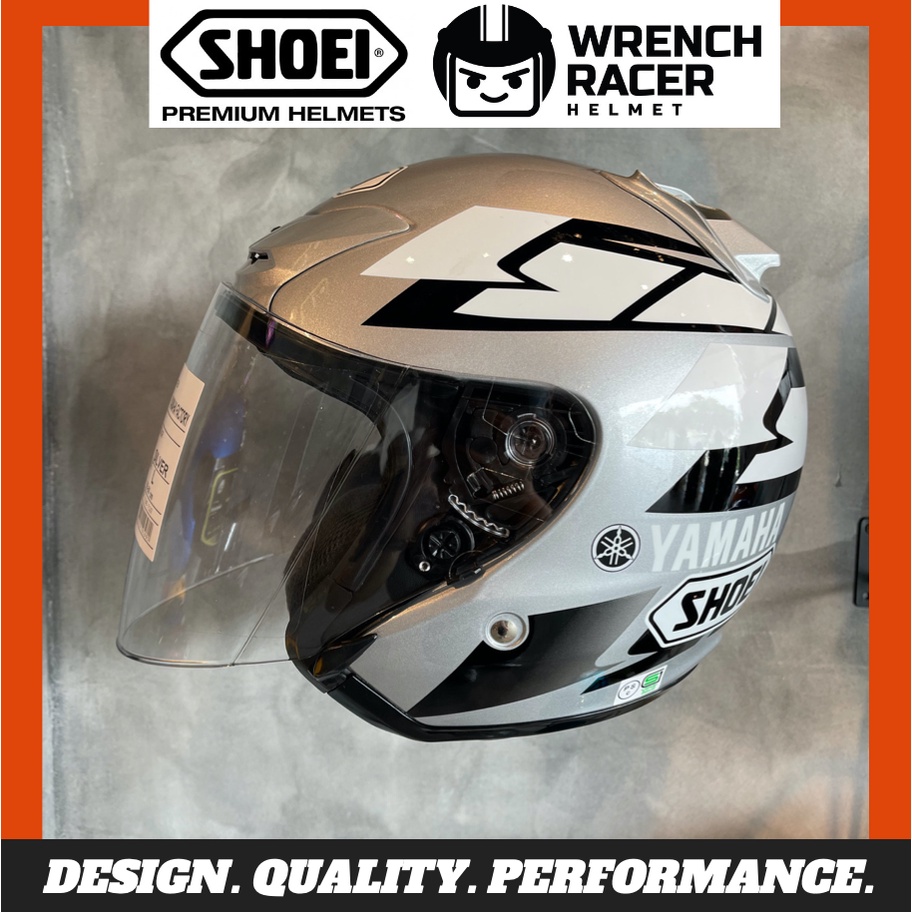 Helmet SHOEI JFORCE 2 / JF2 Factory Yamaha - Red / Blue / Silver ...