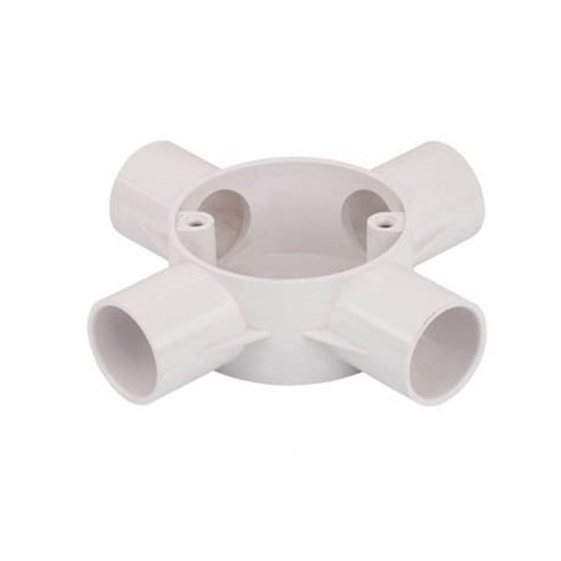 20mm 3/4" 25mm 1" PVC Conduit Box Fitting Accessories - 1way, 2way, 3way, 4way, Clip Saddle ...