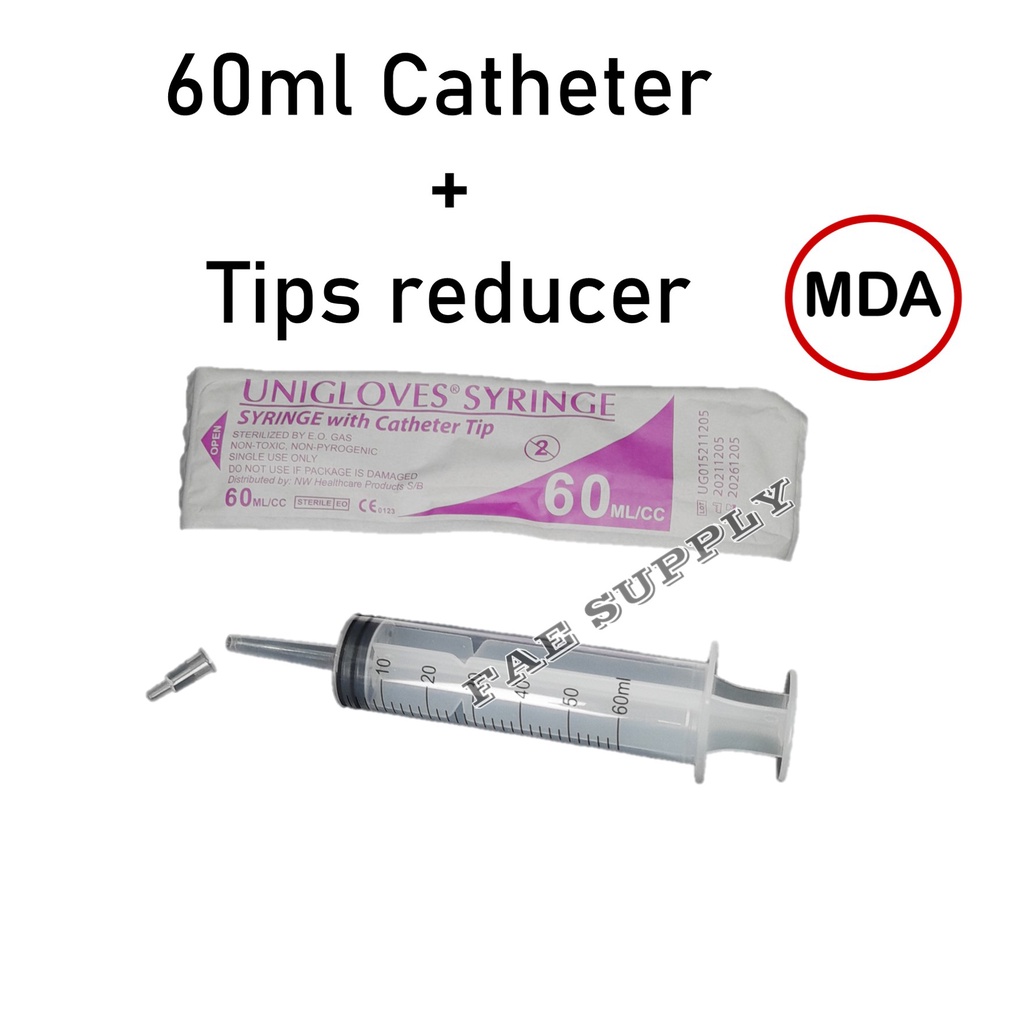 Catheter Syringe Picagari muncung besar feeding syringe 5/10/20/60 ml ...