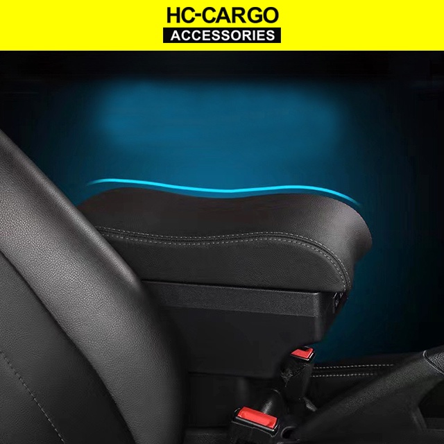 HC CARGO USB LED Indicator Double Layer Comfort Adjustable ArmRest ...