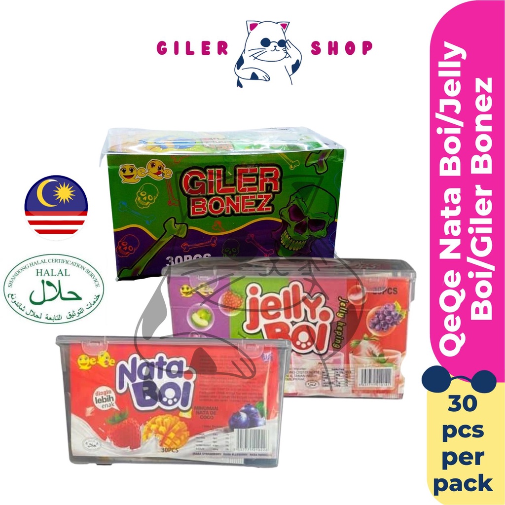 Jelly Boi Jelly Keping QeQe Nata Boi QeQe Giler Bonez Fruit Flavoured ...