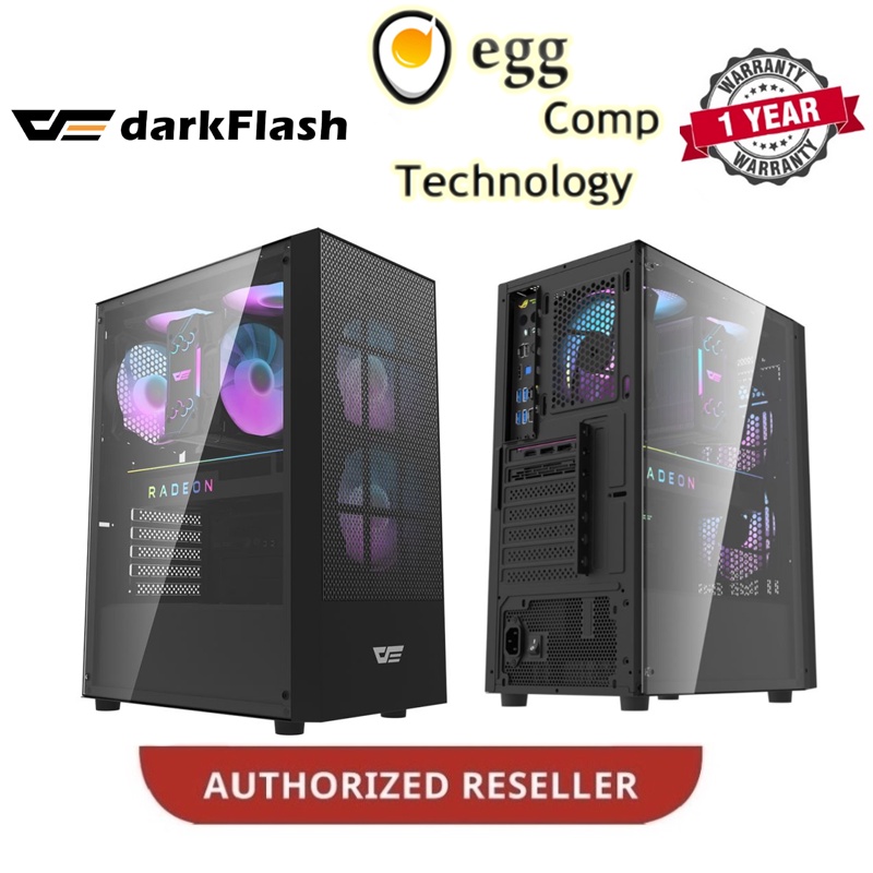 AIGO darkFlash A290 LUXURY ATX PC Case Chassis Casing | Shopee Malaysia