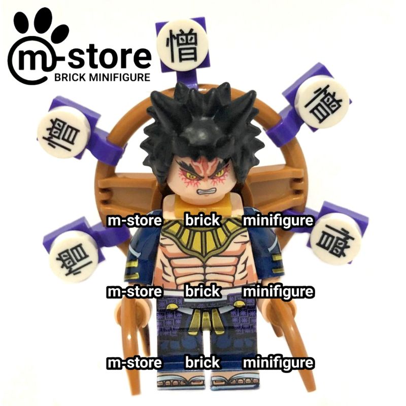 Brick demon slayer kimetsu no yaiba hantengu block mini toy figure ...