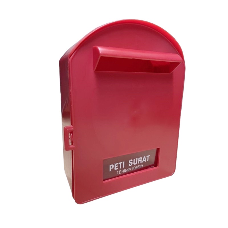 PVC Red Post Letter Box 199 / Plastic Mail Box / Peti Surat Plastik ...