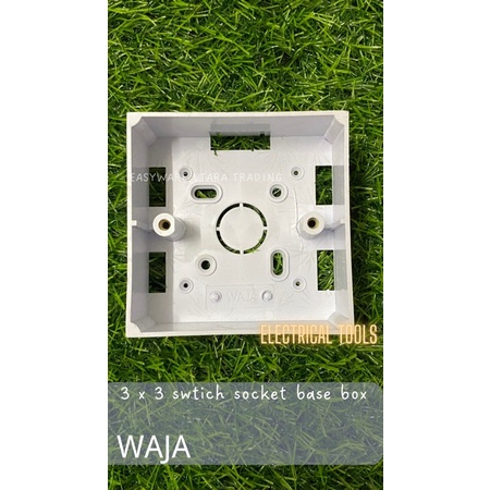 switch socket base 3x3 / 3x6 / 3x7 / 3x9 （base socket / base plug ...