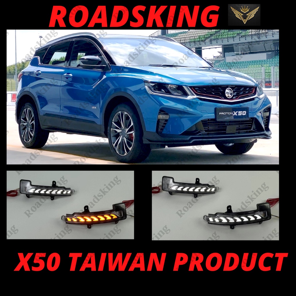 [ NEW VISION ] PROTON X50 V2 SIDE MIRROR RUNNING SIGNAL LAMP DAYLIGHT ...