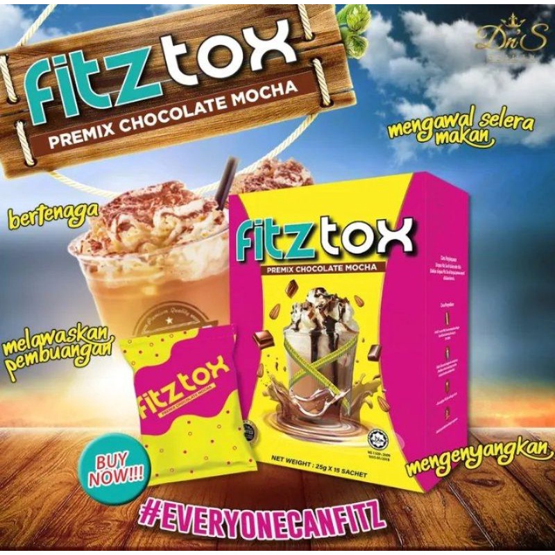 FITZTOX PREMIX CHOCOLATE MOCHA | Shopee Malaysia