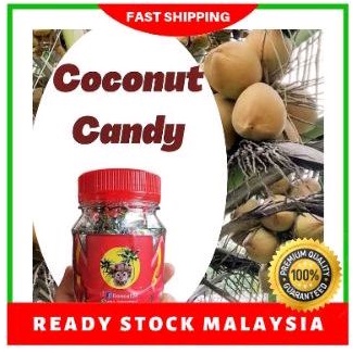 Coconut candy Malaysia with bottle 150g | Shopee Malaysia