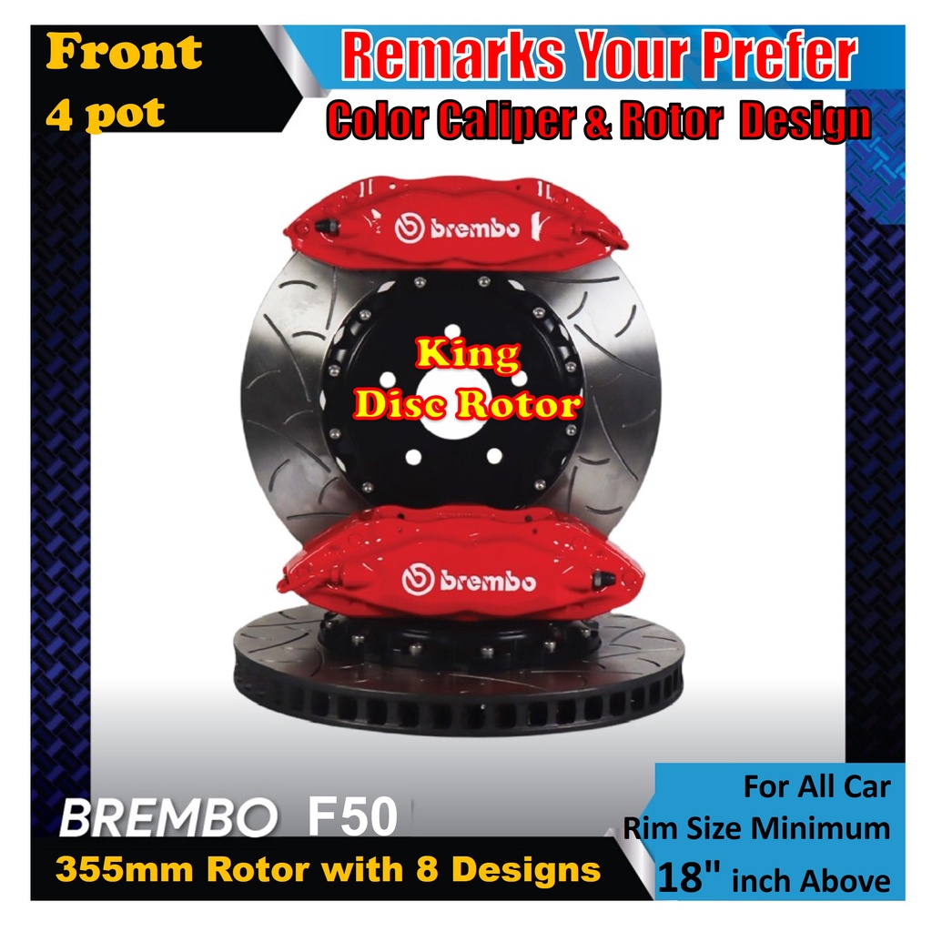 Brembo AP Racing Endless Alcon AMG AKEBONO Radi-cal 4pot 6pot Caliper ...