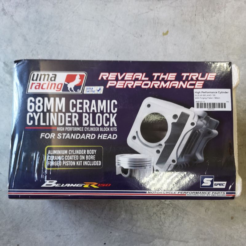 Suzuki Belang 150 Uma Racing Ceramic Block Set 68mm | Shopee Malaysia