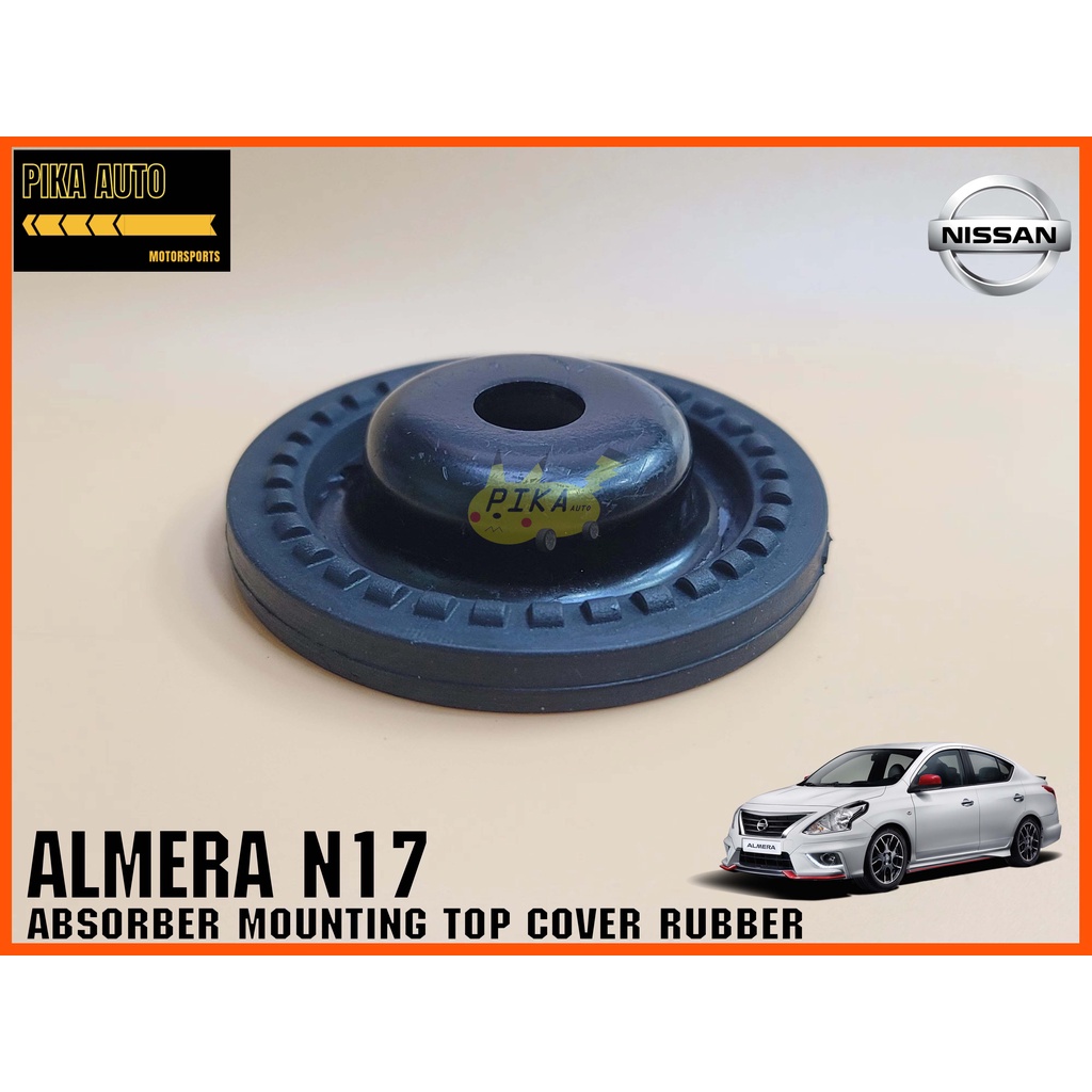 NISSAN ALMERA N17 ABSORBER MOUNTING TOP RUBBER / STOPPER INSULATORS ...