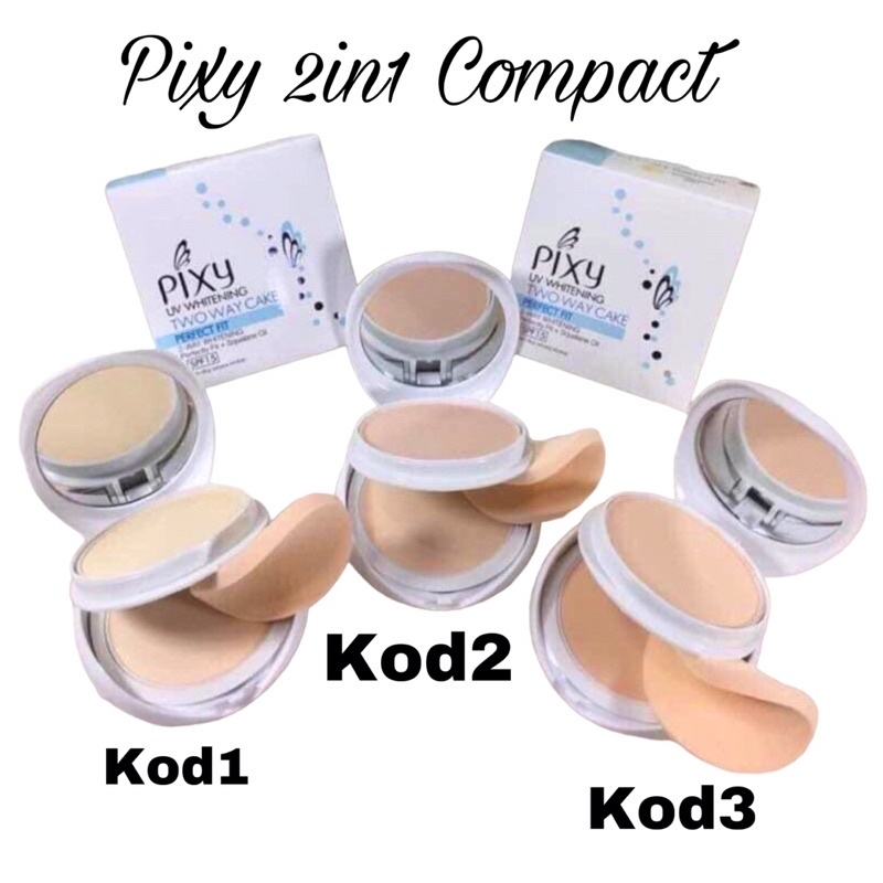 Ready🔥Pixy 2in1 Compact Powder💝Wholesale price | Shopee Malaysia