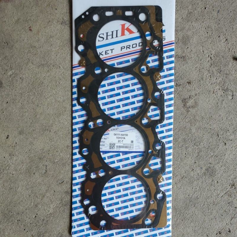 Toyota 2C Cylinder Head Gasket Steel Hi-ace 2C-T 3C | Shopee Malaysia
