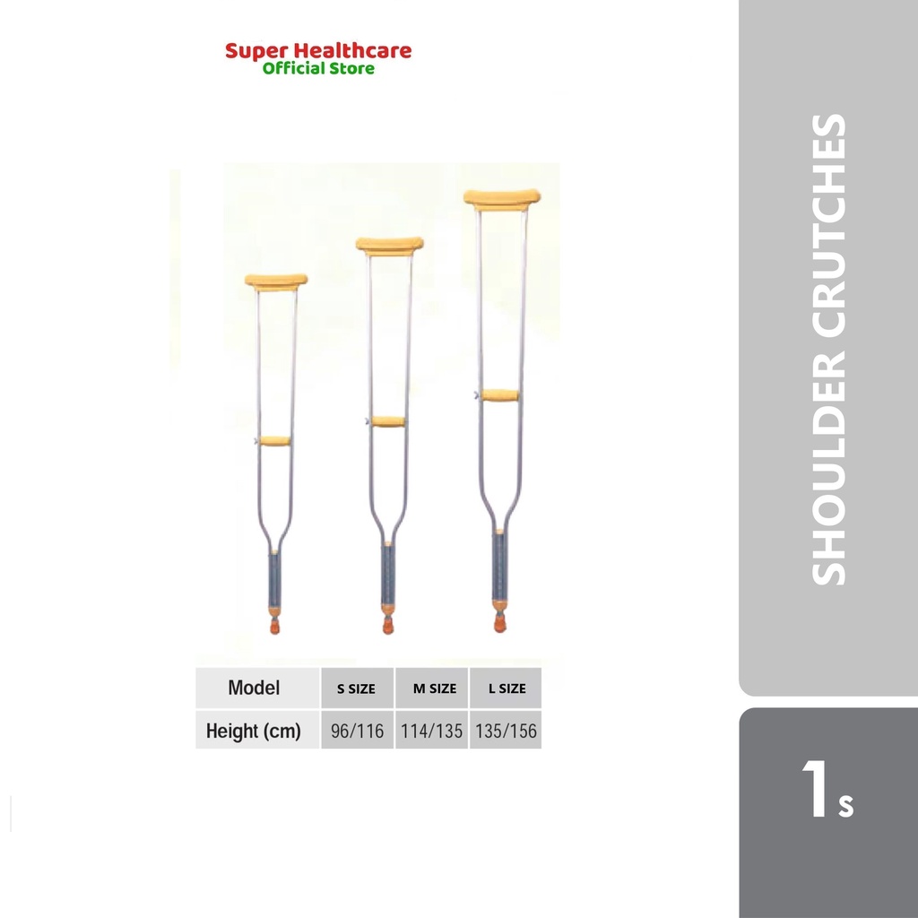 [Shoulder Crutches] - Mer's C925 - (Size S, M, L) - 1pairs | Shopee ...