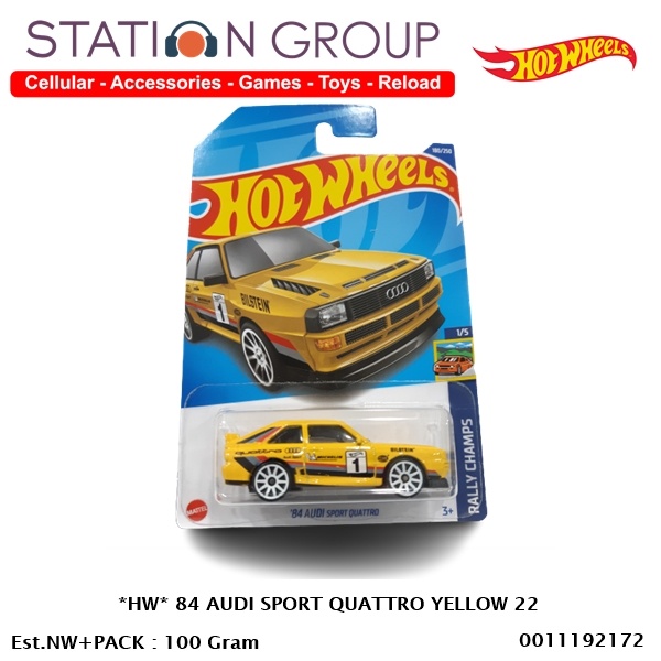 HOT WHEELS HW 84 AUDI SPORT QUATTRO 22 - DIECAST | Shopee Malaysia