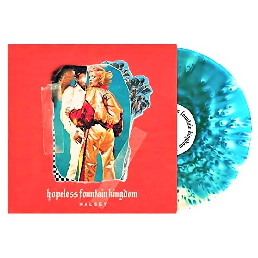 Halsey - Hopeless Fountain Kingdom ( CLEAR + TEAL Colored Vinyl / LP ...