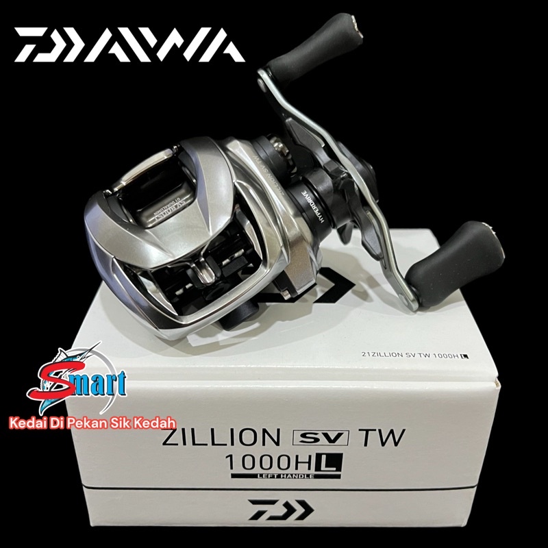 Claer Stock Last Satu Biji 2021 Daiwa ZILLION SV TW Baitcasting Reels (Kayuh Kiri Sahaja ...