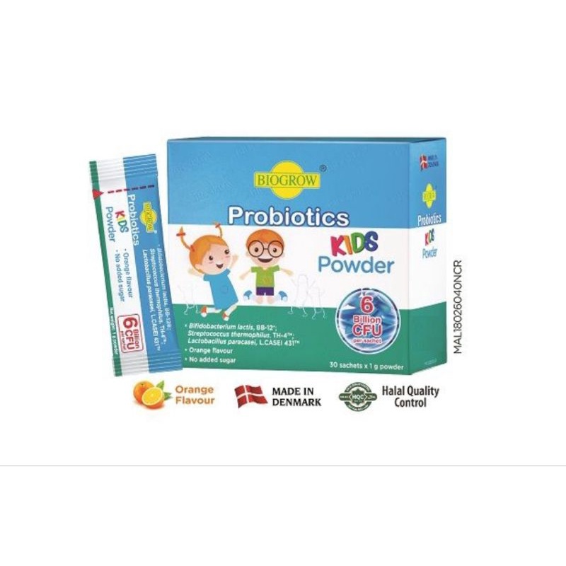 Probiotik Kanak-Kanak Orange Probiotics Kids Powder (Kesihatan Perut ...