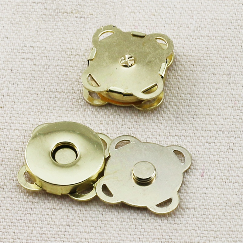 18 mm Sew On/Clip on Magnetic Button ~Butang Magnet Beg | Shopee Malaysia