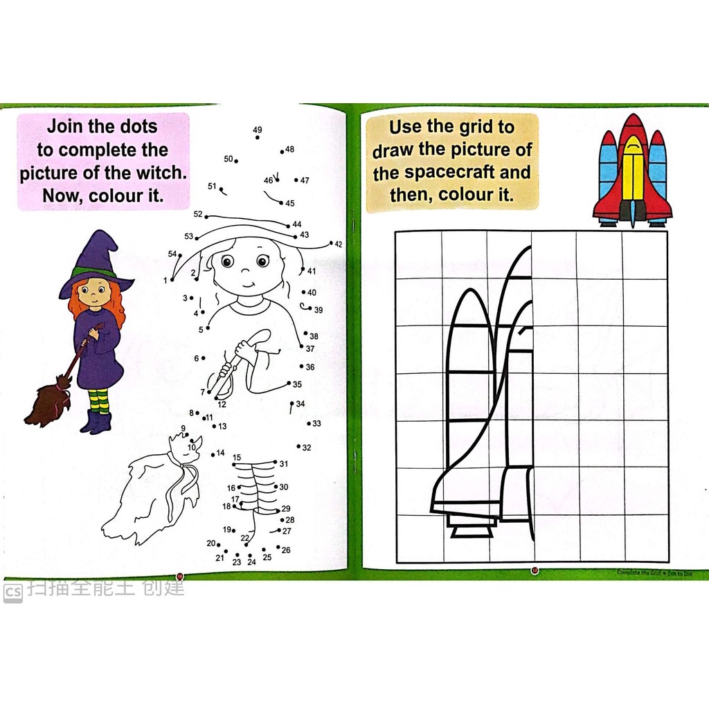 [FUNBOOK] My Best Children Activity book Alphabet Numbers Phonics Spot ...