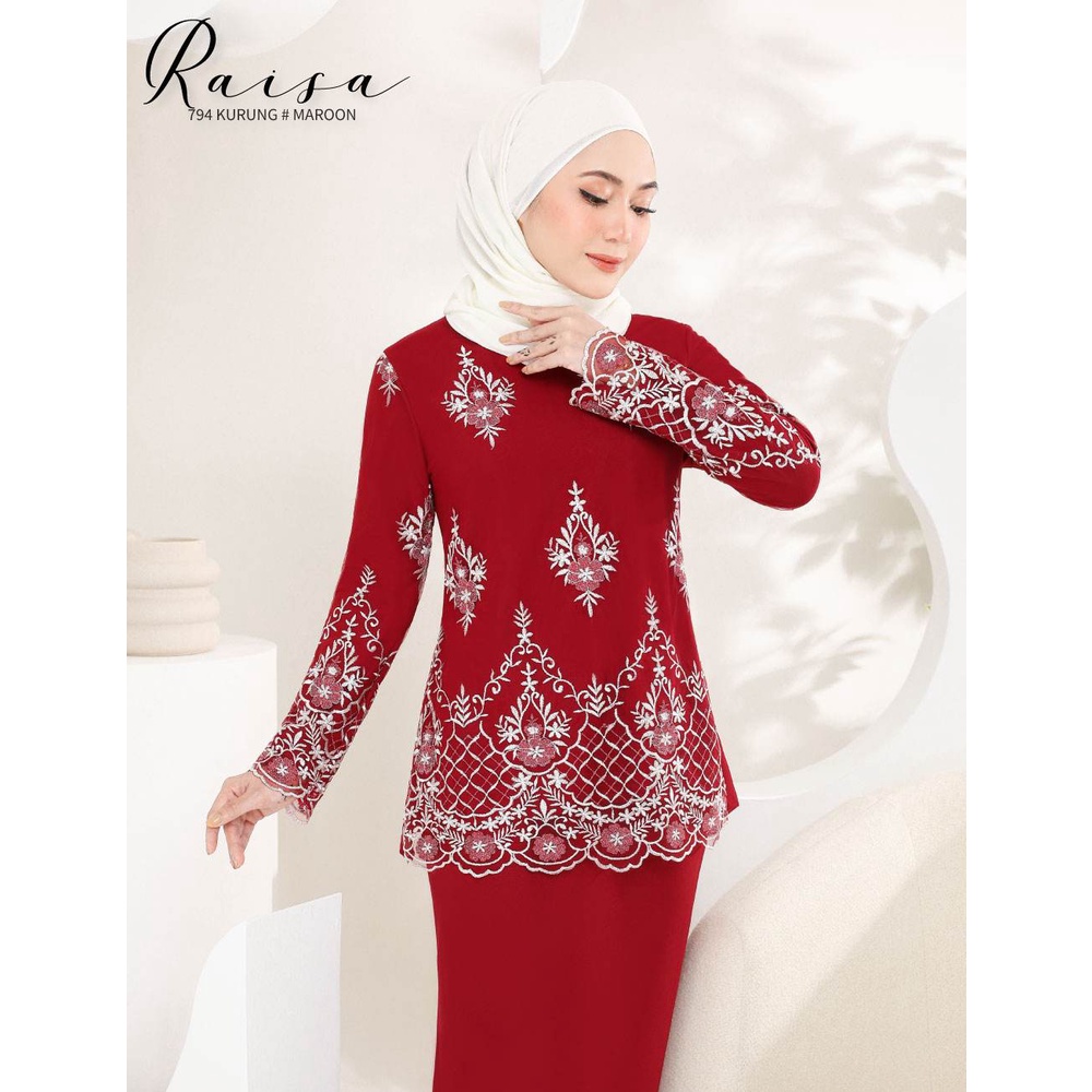 CHICCHOC l RAISA KURUNG MODEN 794 BAJU RAYA READY STOCK | Shopee Malaysia