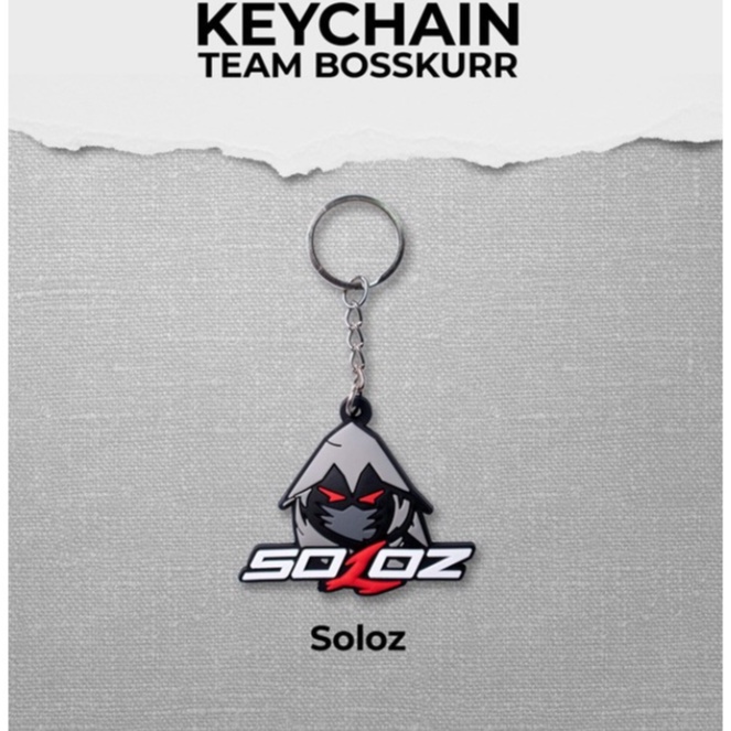 SOLOZ KEYCHAIN MERCHANDISE | Shopee Malaysia