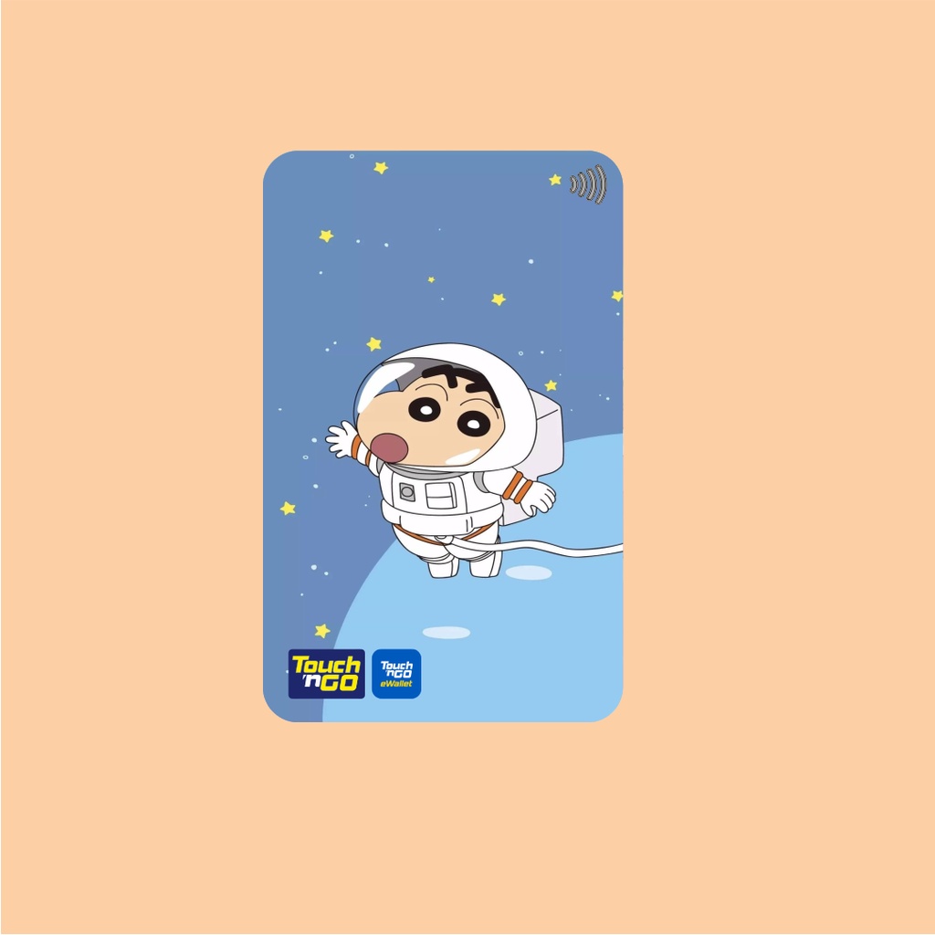 ( SHIN CHAN Series ) Touch n Go Card Sticker Cover TNG / MASTER / VISA / CREDIT/ DEBIT CARD ...