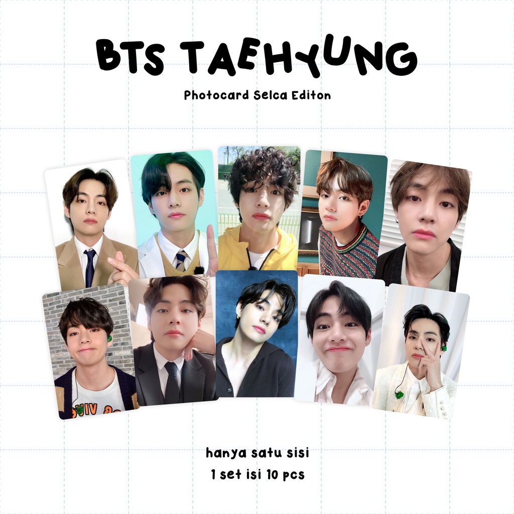 [SET] Photocard BTS Selca Edition 2 | Shopee Malaysia