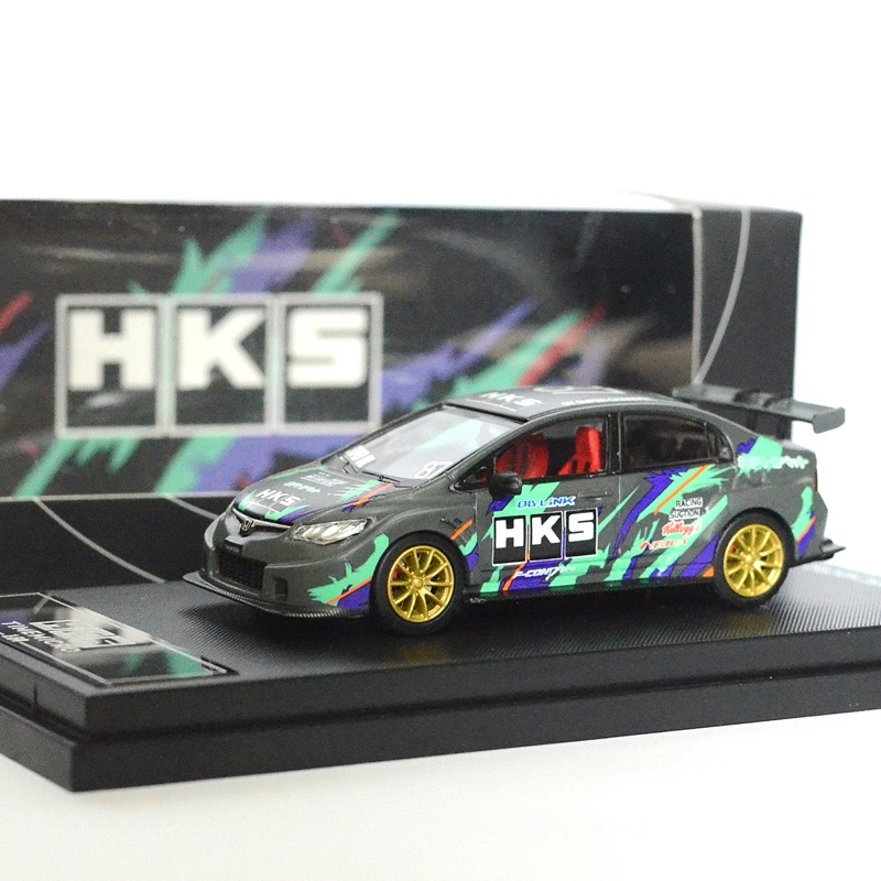 (NOT SEALED) TIME MICRO 1/64 HONDA CIVIC TYPE R FD2 HKS | Shopee Malaysia