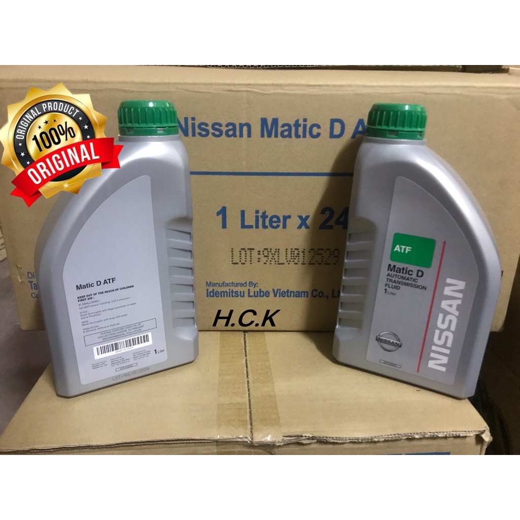 ORIGINAL NISSAN MATIC D AUTO TRANSMISSION FLUID 1L | Shopee Malaysia