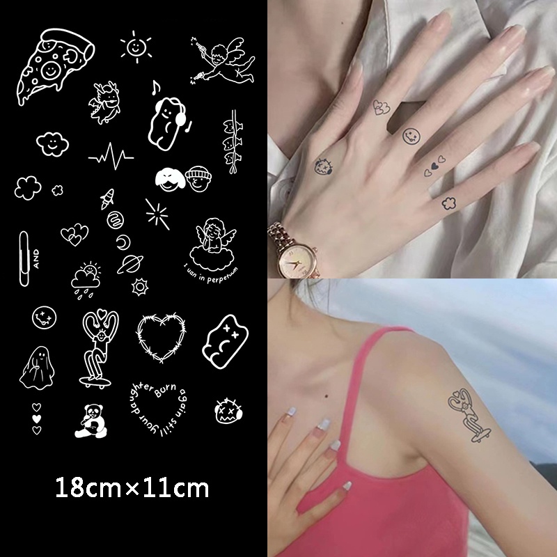 【COCO Magic Tattoo】 Lasts 15 days ；18cm*11cm；tattoo sticker waterproof long lasting fake tattoos ...