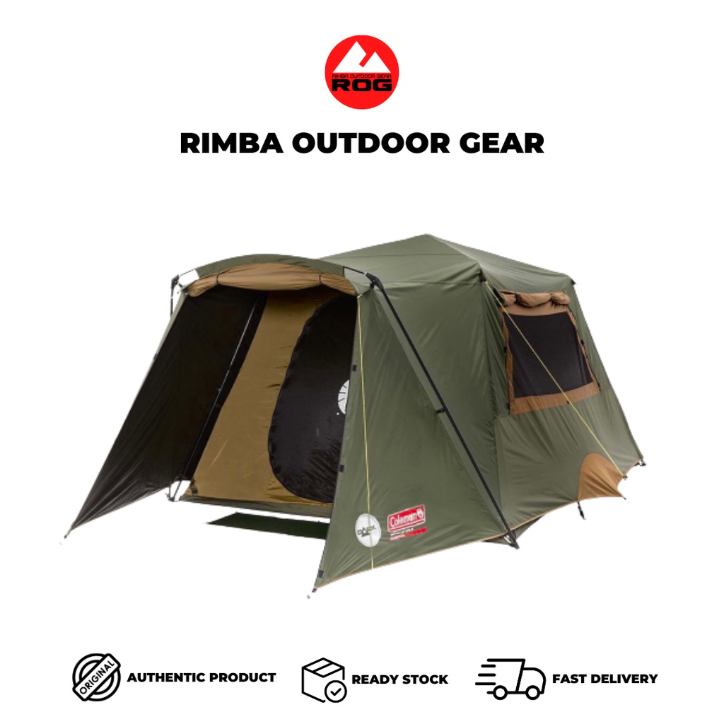 Coleman Instant Up 6P Lighted Northstar Darkroom Tent | Shopee Malaysia
