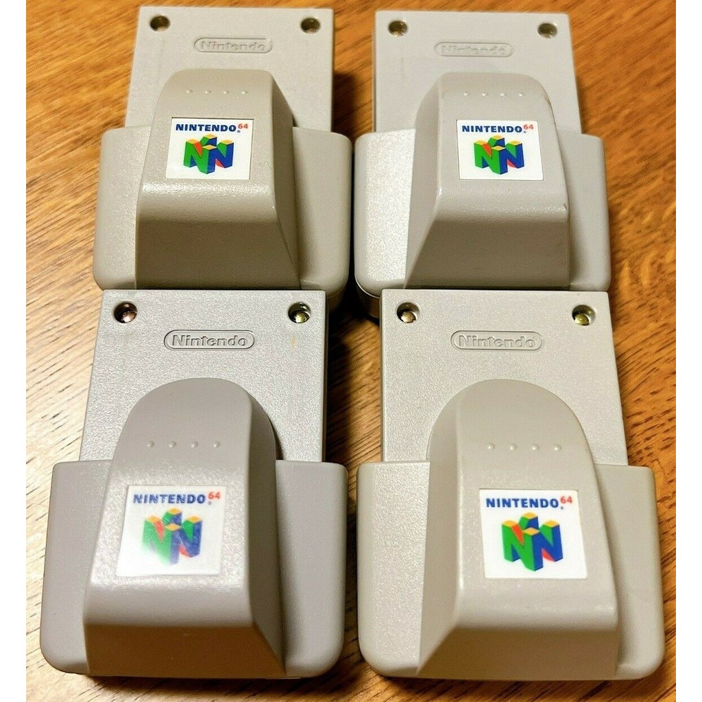 Rumble pak Official N64 Nintendo Vibration Tremor Pack NUS-013 Set of 4 ...
