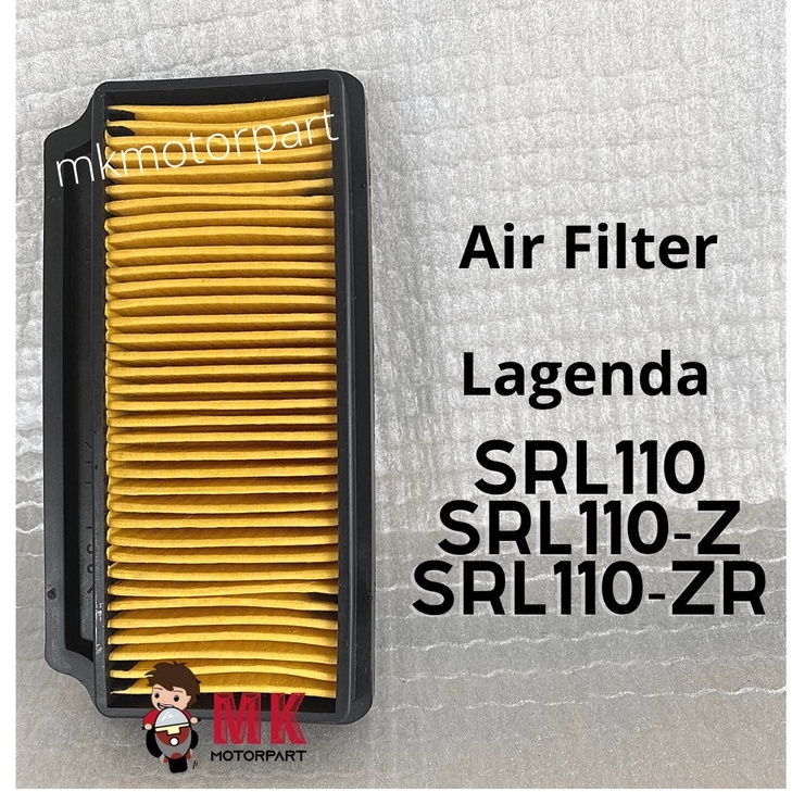 AIR FILTER Yamaha Lagenda SRL110 / SRL110z / SRL110zR Air Cleaner ...