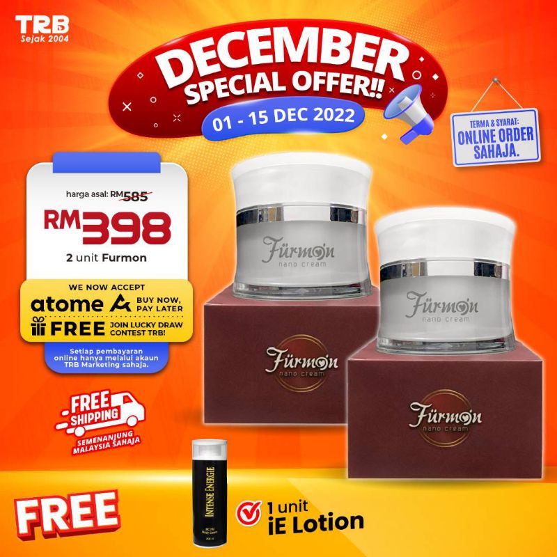 FURMON ORIGINAL EXTRA FREEGIFT 🎁 (SET 2 BOTOL) | Shopee Malaysia