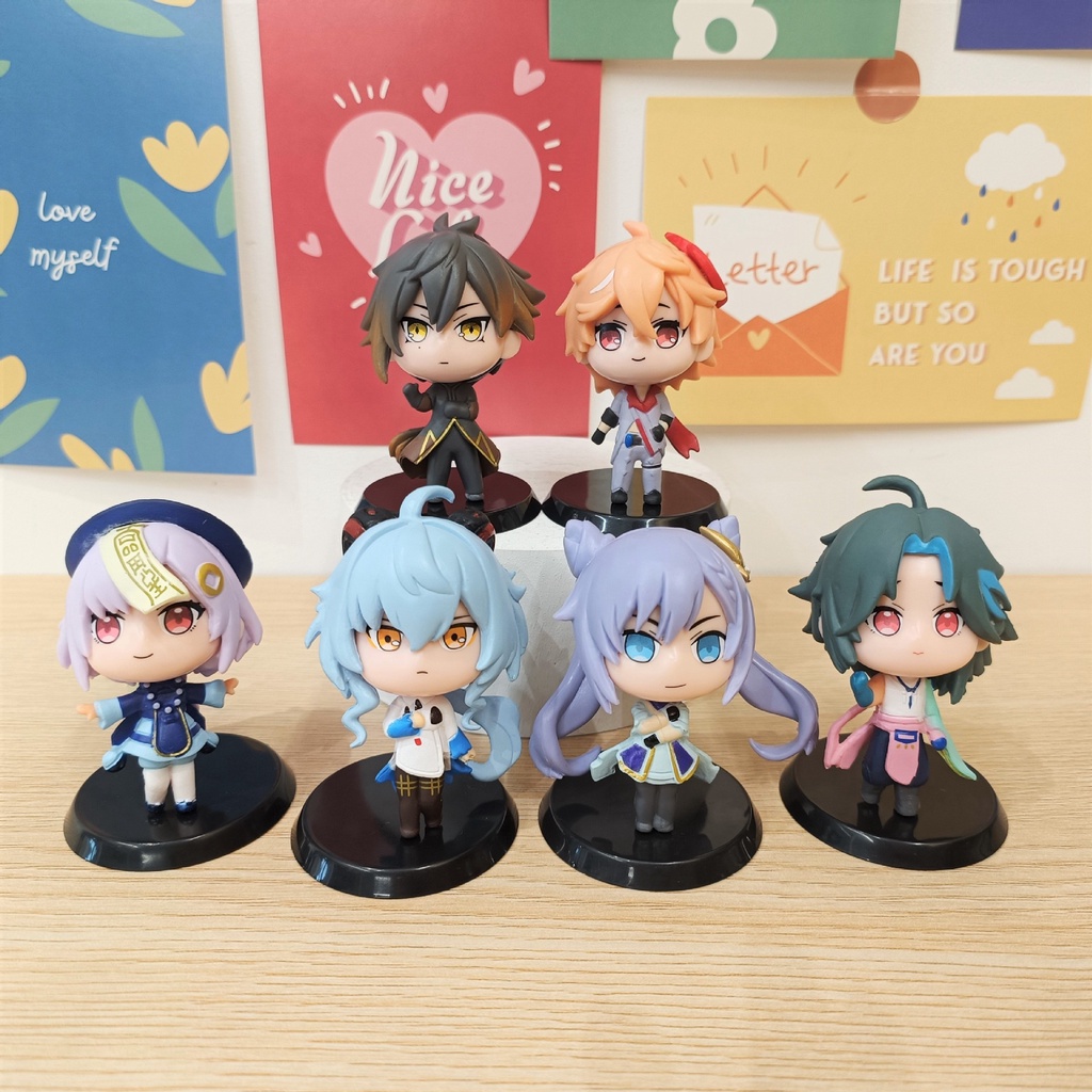 Sensei Genshin Impact Figure Mini Collection Klee Venti Kaeya Diluc ...