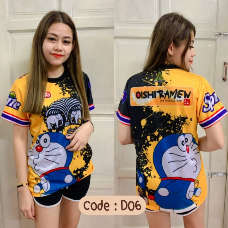 jersey thailand doraemon shirt adult jersey anime New Jersey Thailand ...